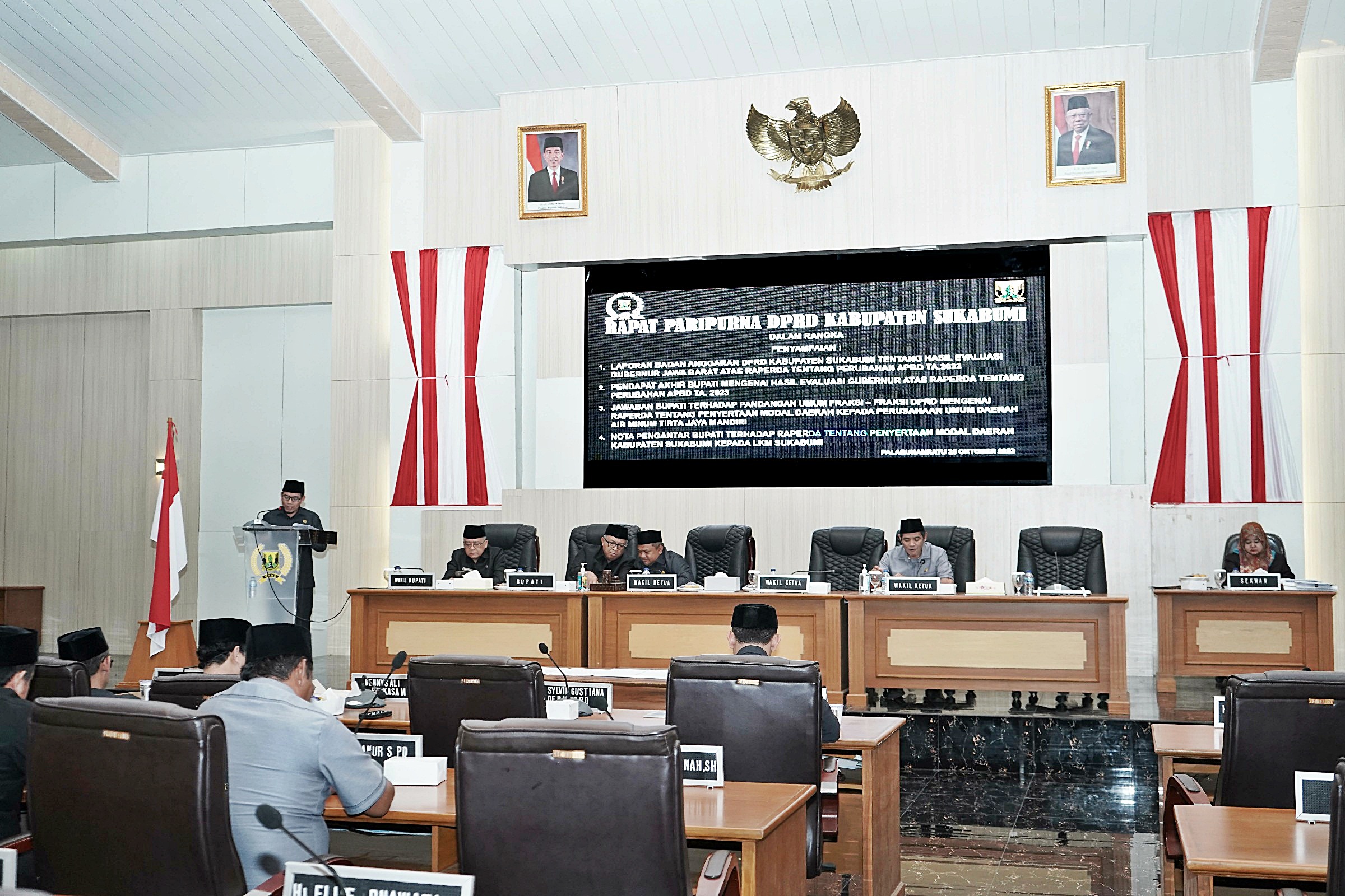 Rapat Paripurna DPRD Kabupaten Sukabumi Tetapkan APBD Perubahan Tahun 2023 – Elmitra 95 FM ...